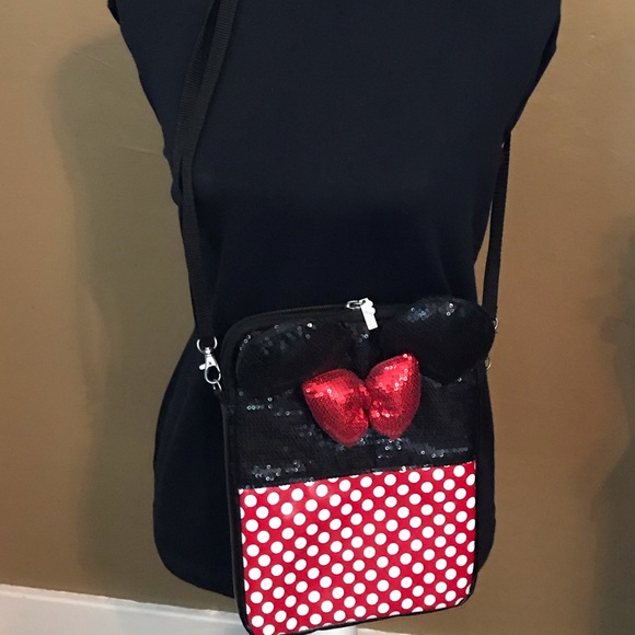 Disney | Accessories | Minnie Mouse Disney Polkadot Bow Ipad Tablet ...